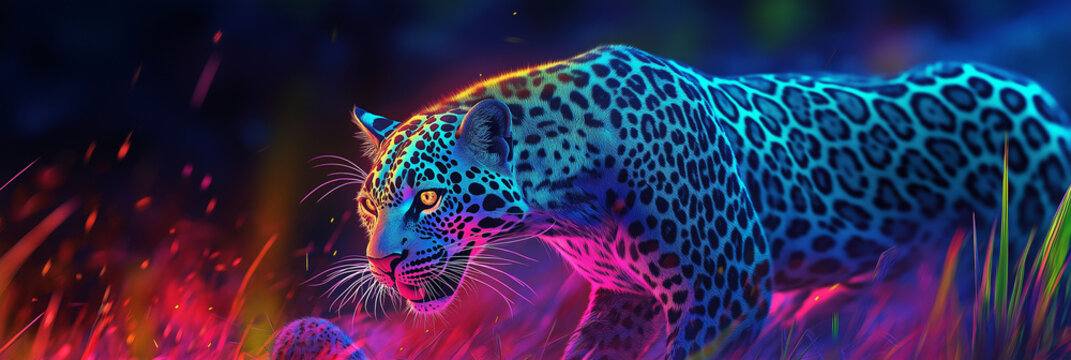 Rainbow Cheetah Wallpaper