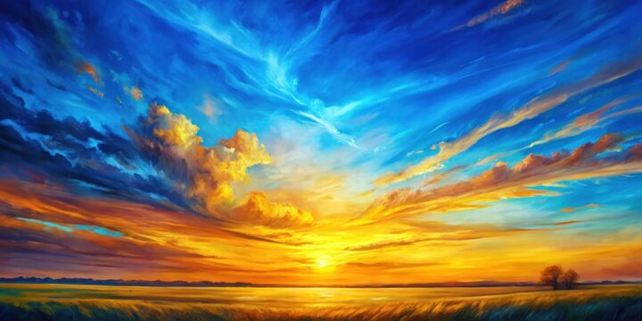 Sky painting store