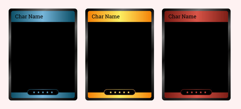 Game Card Template Images – Browse 206,159 Stock Photos, Vectors, and ...