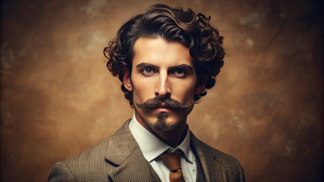 Curly Mustache Images – Browse 27,120 Stock Photos, Vectors, and Video ...