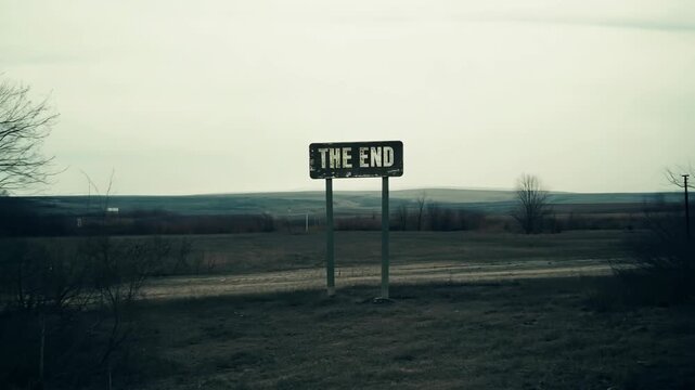 "The End Sign"-Bilder: Stock-Fotos & -Videos. | Adobe Stock