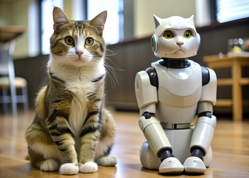 "Robot Cat" Images – Browse 631 Stock Photos, Vectors, and Video ...
