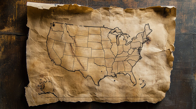 Paper Map Of United States Images – Browse 24,620 Stock Photos, Vectors ...