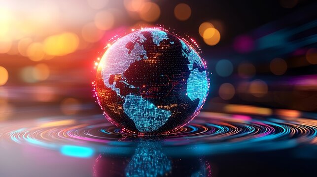 "Digital Earth"-Bilder: Stock-Fotos & -Videos. | Adobe Stock