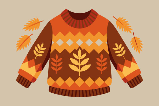 Fall Sweater Clipart