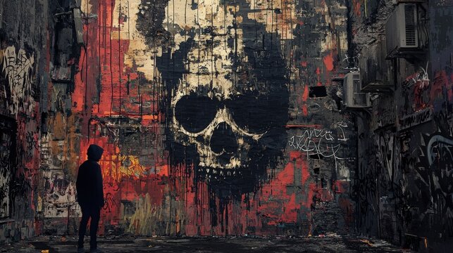 Graffiti Skull Images – Browse 48,641 Stock Photos, Vectors, and Video ...