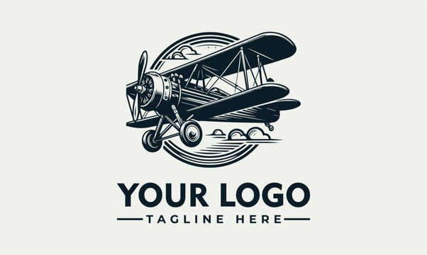 Vintage Plane Logo Images – Browse 9,980 Stock Photos, Vectors, and ...