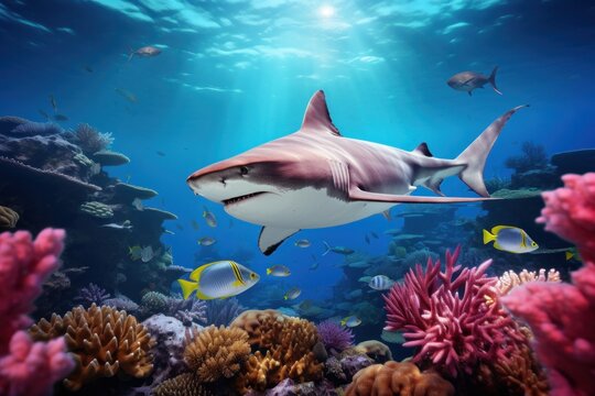 "Shark Background" Images – Browse 137 Stock Photos, Vectors, and Video ...