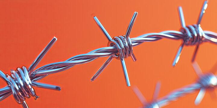 Chrome Barbed Wire Images – Browse 755 Stock Photos, Vectors, and Video ...