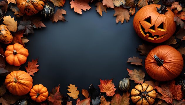 Halloween Pumpkin Border Images – Browse 111,839 Stock Photos, Vectors ...