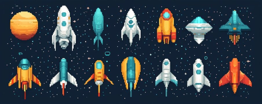8 Bit Spaceship