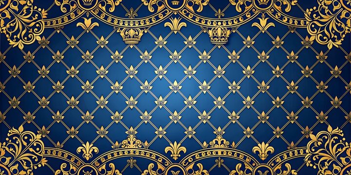 Royal Blue Wallpaper Patterns