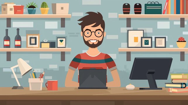 Sales Manager Cartoon Images – Browse 34,083 Stock Photos, Vectors, and ...
