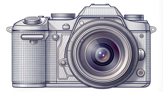 Dslr Camera Outline Images – Browse 4,244 Stock Photos, Vectors, and ...