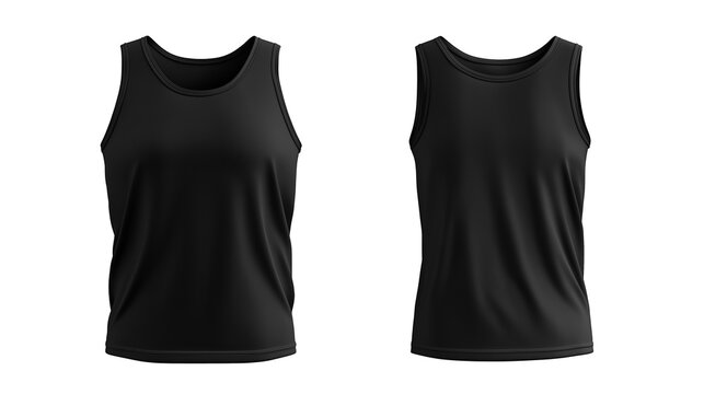 Blank Womens Tank Top Back