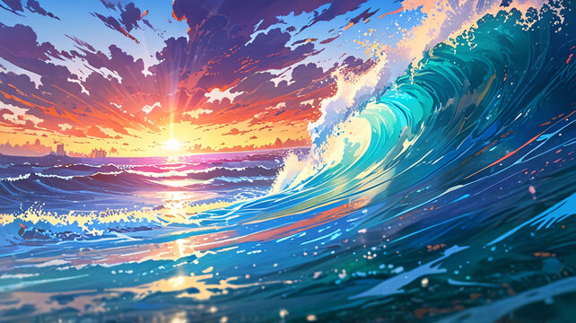 รูปภาพWave.anime – เลือกดูภาพถ่ายสต็อก เวกเตอร์ และวิดีโอ45,234 | Adobe ...