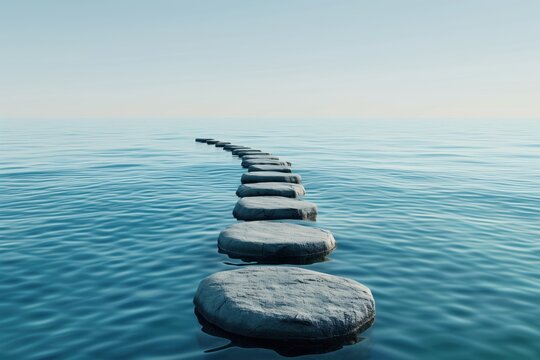 Stepping Stones Wallpaper