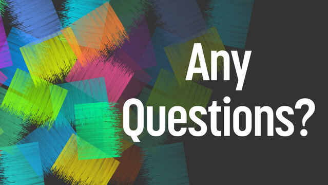 Any Questions Images For Ppt