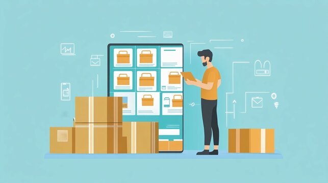 "Order Tracking"-Bilder: Stock-Fotos & -Videos. | Adobe Stock