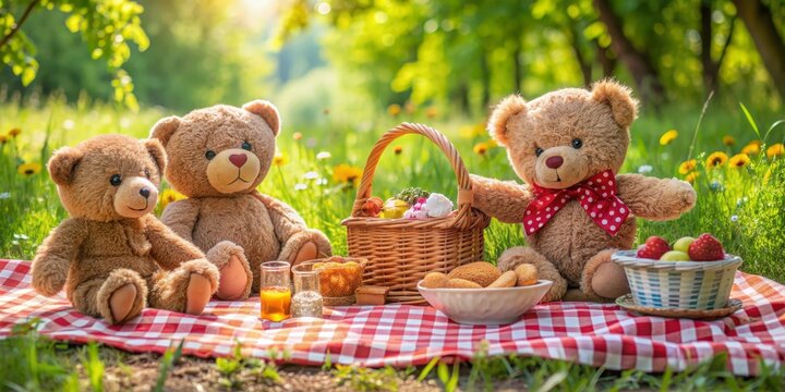 "Teddy Bear Picnic" Images – Browse 189 Stock Photos, Vectors, and ...