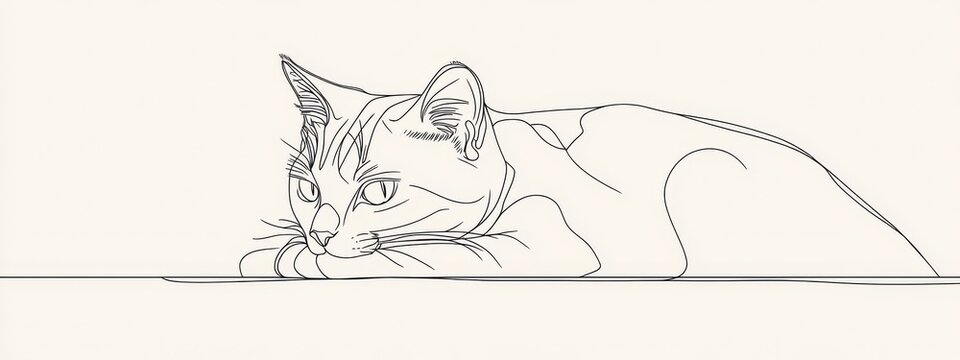 Cat Profile Drawing Images – Browse 19,640 Stock Photos, Vectors, and ...