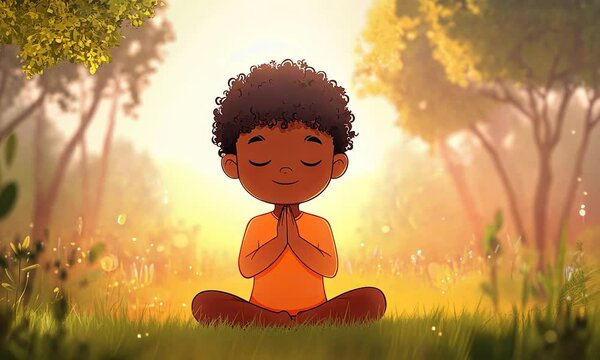 Kids Praying Cartoon Images – Browse 23,324 Stock Photos, Vectors, and ...