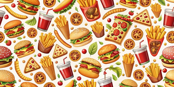 "Fast Food Background" Images – Browse 5,487 Stock Photos, Vectors, and ...