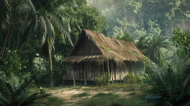 "Jungle Hut" Images – Browse 93 Stock Photos, Vectors, and Video ...