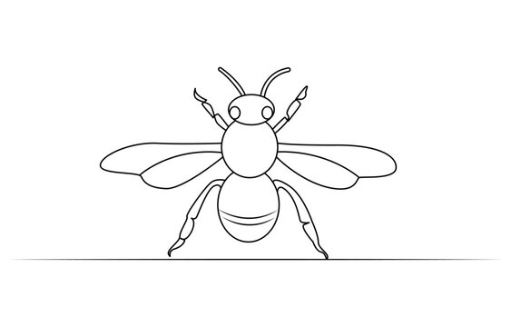 Bee Outline Images – Browse 50,211 Stock Photos, Vectors, and Video ...