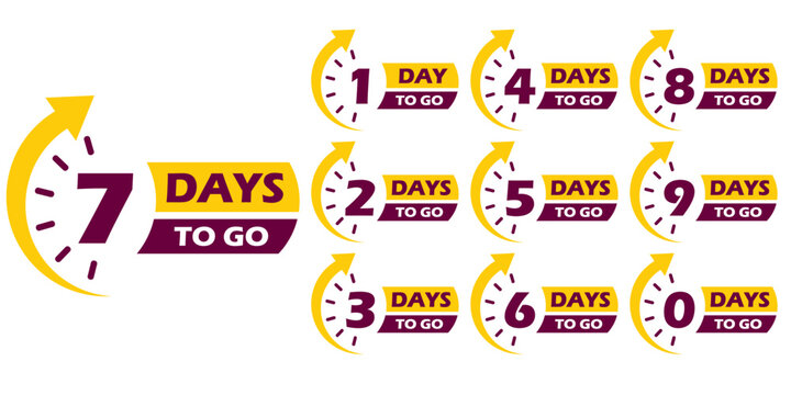 "Seven Days To Go Imagens – Procure 5,084 fotos, vetores e vídeos ...