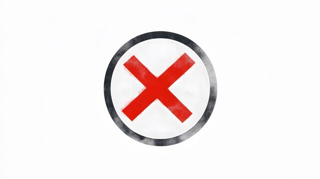 Red X With Circle Images – Browse 28,238 Stock Photos, Vectors, and ...