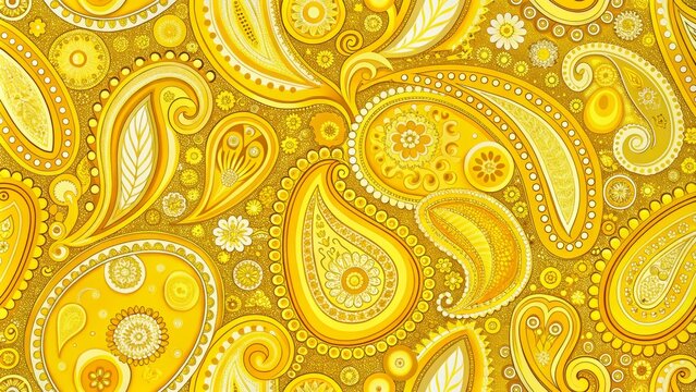 Yellow Paisley Background Images – Browse 10,806 Stock Photos, Vectors ...