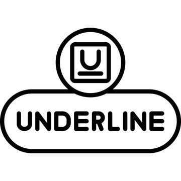 "Underline Icon" Images – Browse 124 Stock Photos, Vectors, and Video ...