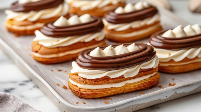 "Chocolate Eclair" Images – Browse 5,248 Stock Photos, Vectors, and ...