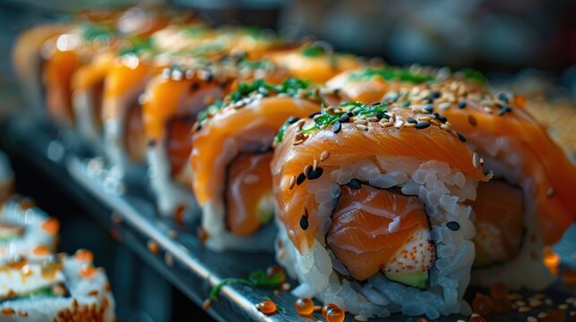 "Sushi Rolls"-Bilder: Stock-Fotos & -Videos. | Adobe Stock