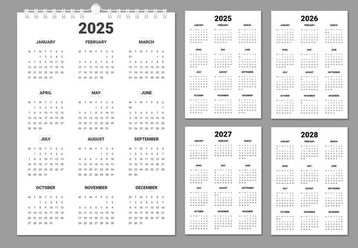 Calendar Templates – Browse 2,642 Stock Photos, Vectors, and Video ...