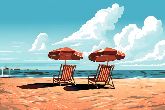 "Beach Drawing" Images – Browse 617 Stock Photos, Vectors, and Video ...