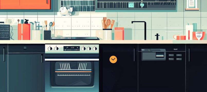 Dishwasher Label Design Images – Browse 631 Stock Photos, Vectors, and ...