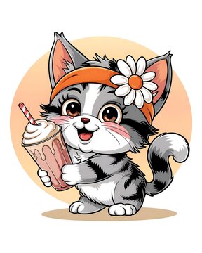 Imágenes de Kitten Cartoon: descubre bancos de fotos, ilustraciones ...