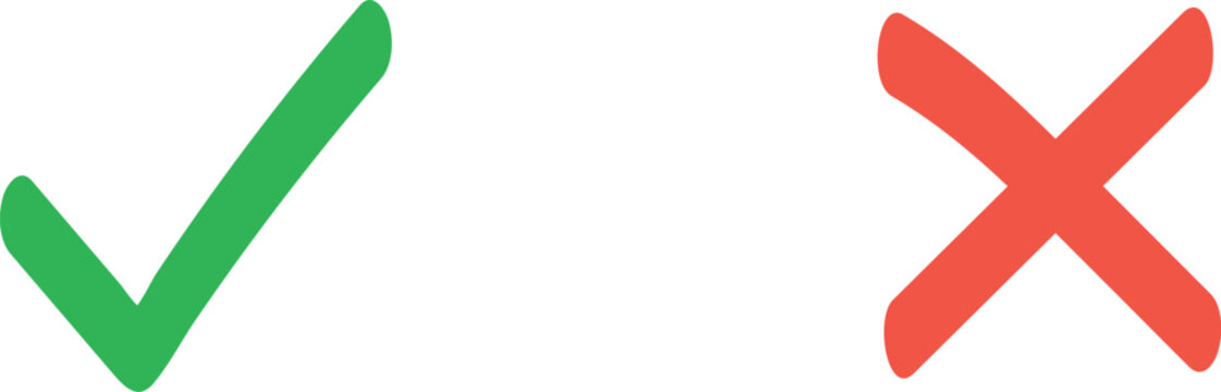 Check And Cross Symbol