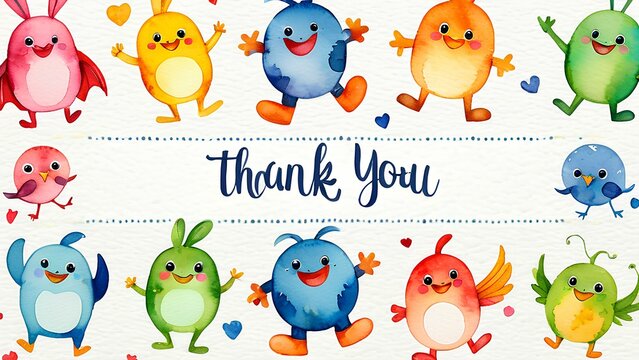 Cartoon Thank You