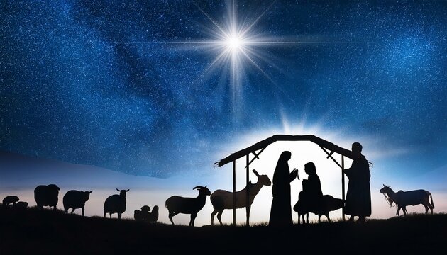 Silent Night Jesus Wallpaper