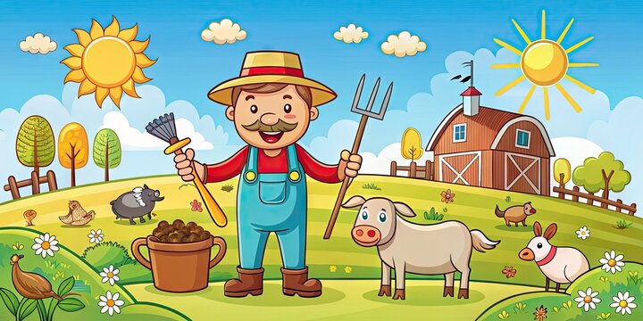Farming Cartoons
