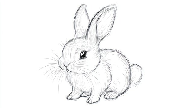 Line Drawing Rabbit Images – Browse 80,739 Stock Photos, Vectors, and ...