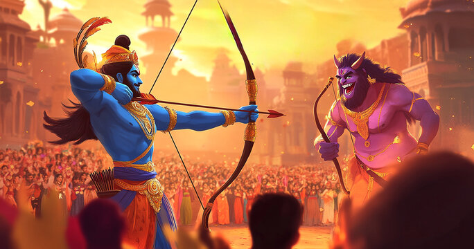 "Dussehra Background" Images – Browse 1,088 Stock Photos, Vectors, and ...