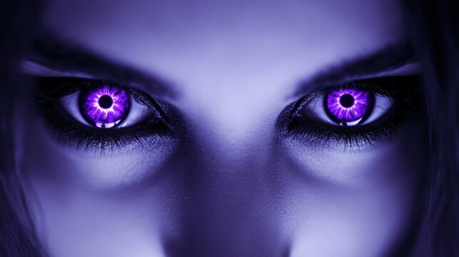 Dark Purple Eyes