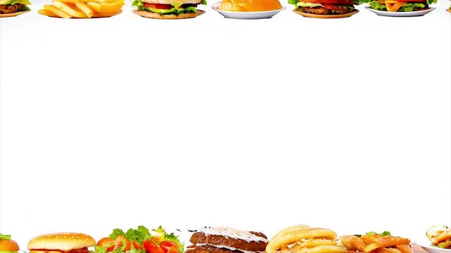 Fast Food Border Images – Browse 16,912 Stock Photos, Vectors, and ...