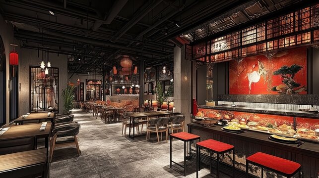 Asian Restaurant Interior Images – Browse 31,728 Stock Photos, Vectors ...