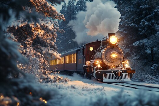 Steam Locomotive Snow Images – Browse 16,630 Stock Photos, Vectors, and ...
