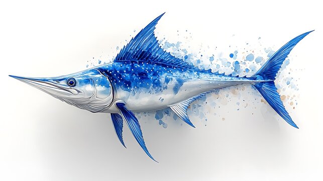 Blue Marlin Drawing Images – Browse 6,456 Stock Photos, Vectors, and ...